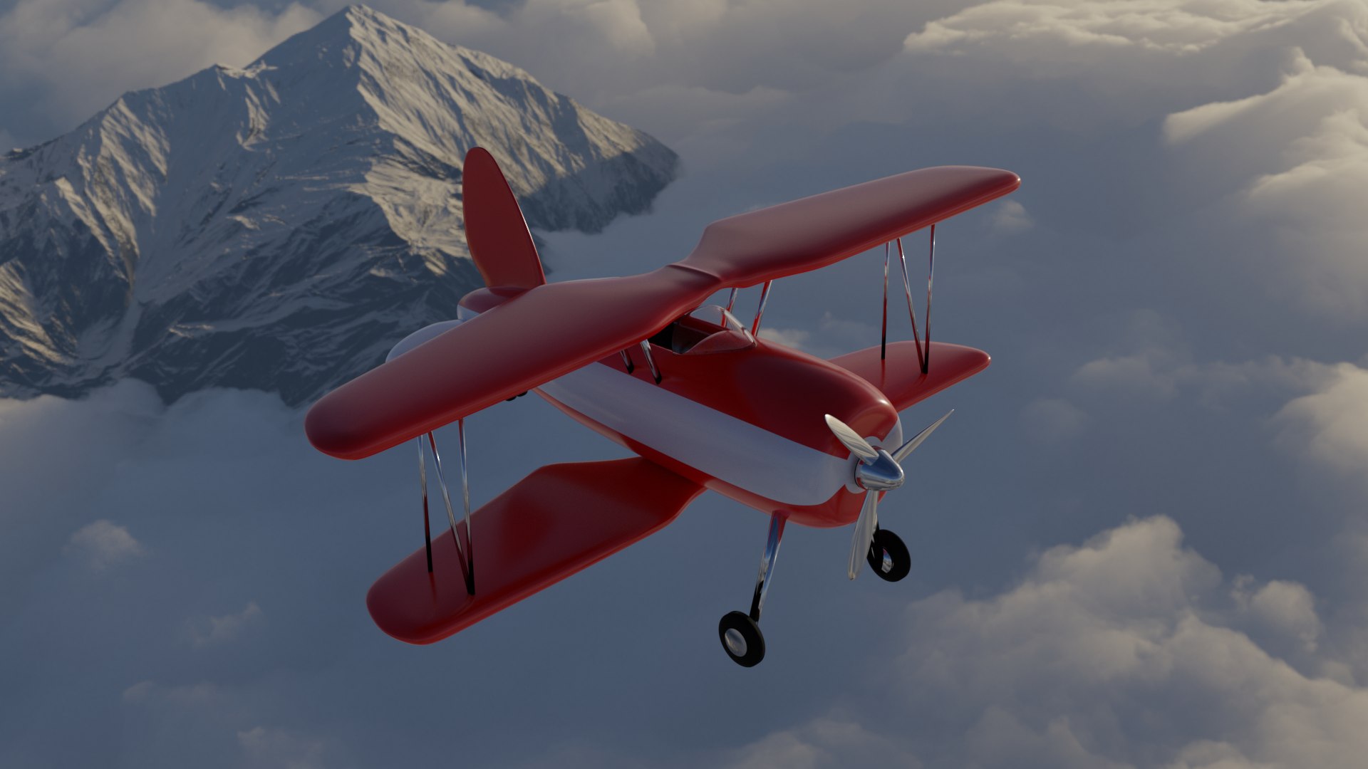Mini Plane 3D Model - TurboSquid 1607715
