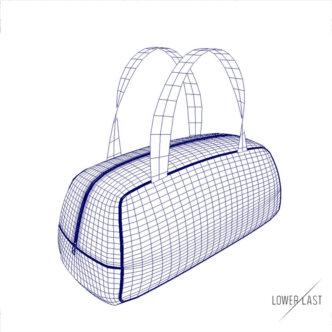 Sport Bag 3d Model