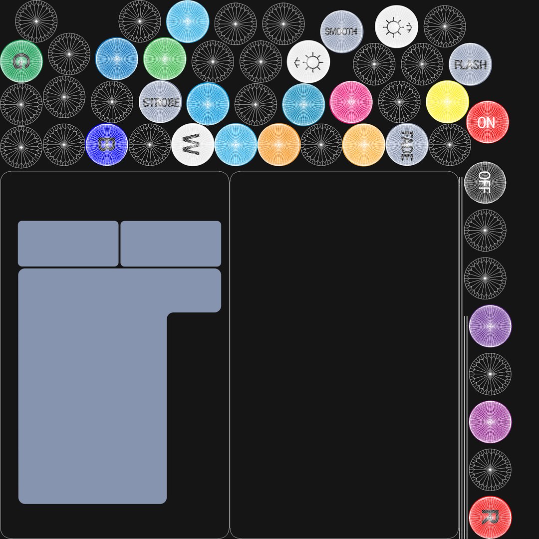 RGB Light Remote Control 3D - TurboSquid 1869714