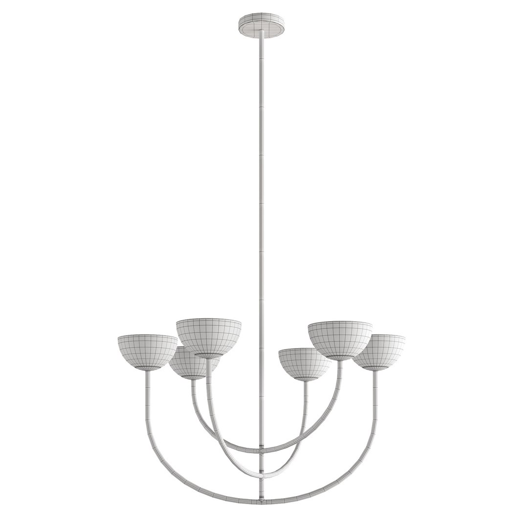 Poem 6 Lamp Chandelier 3D Model - TurboSquid 2421952