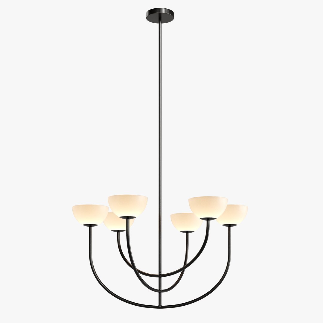 Poem 6 Lamp Chandelier 3D Model - TurboSquid 2421952
