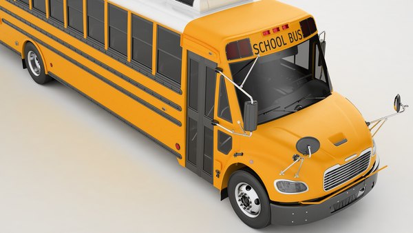 Freightliner M2 106 School Bus 3D model - TurboSquid 1929891