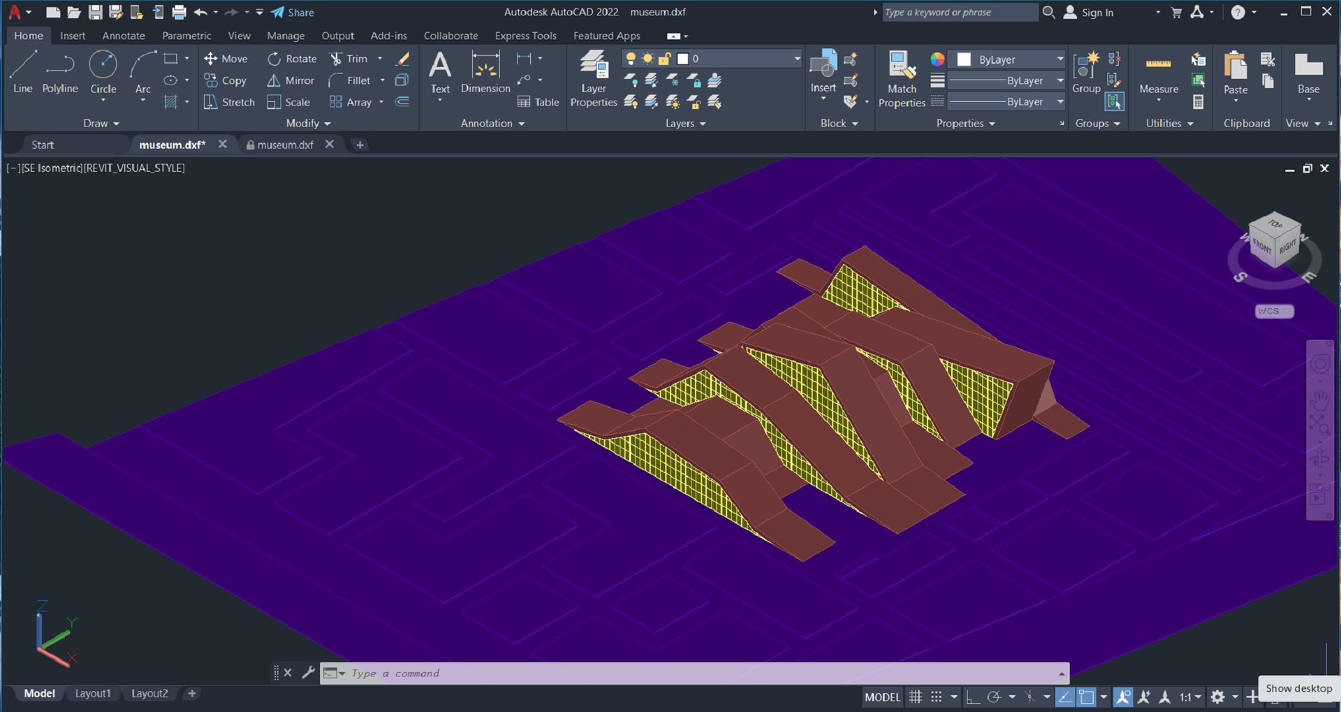 3D Museum Facade 3d Model Model - TurboSquid 2351559