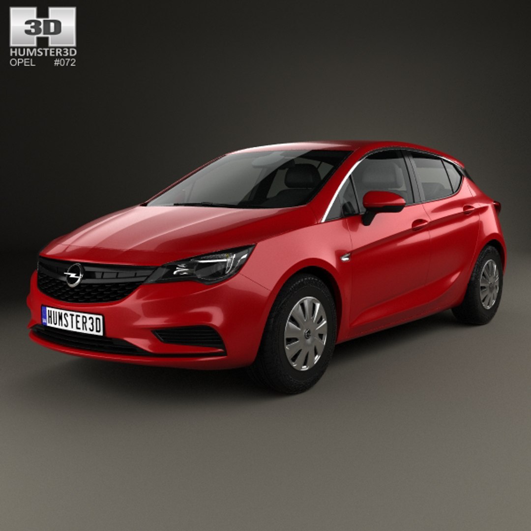 3D opel astra k - TurboSquid 1227402