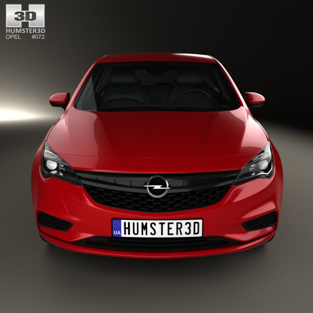 3D opel astra k - TurboSquid 1227402