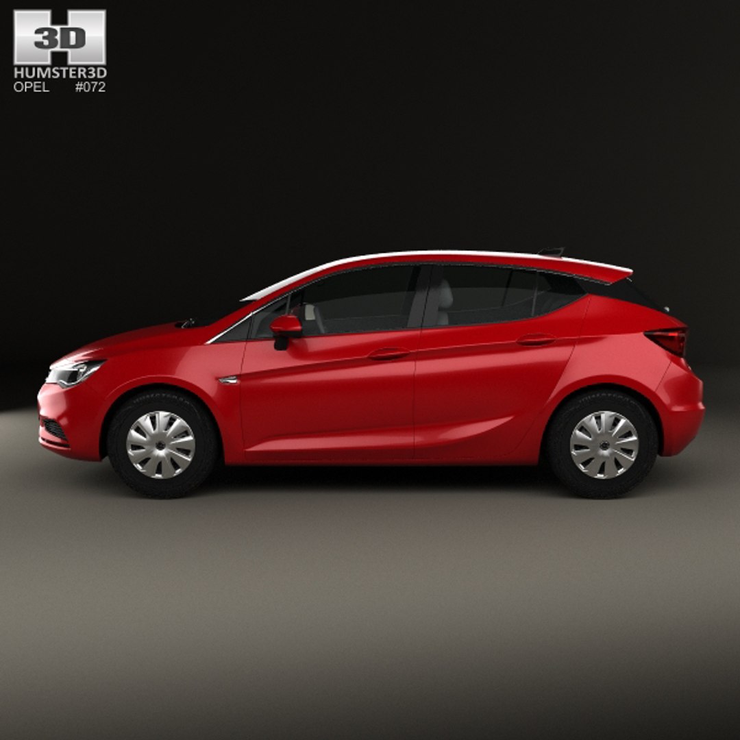 3D opel astra k - TurboSquid 1227402