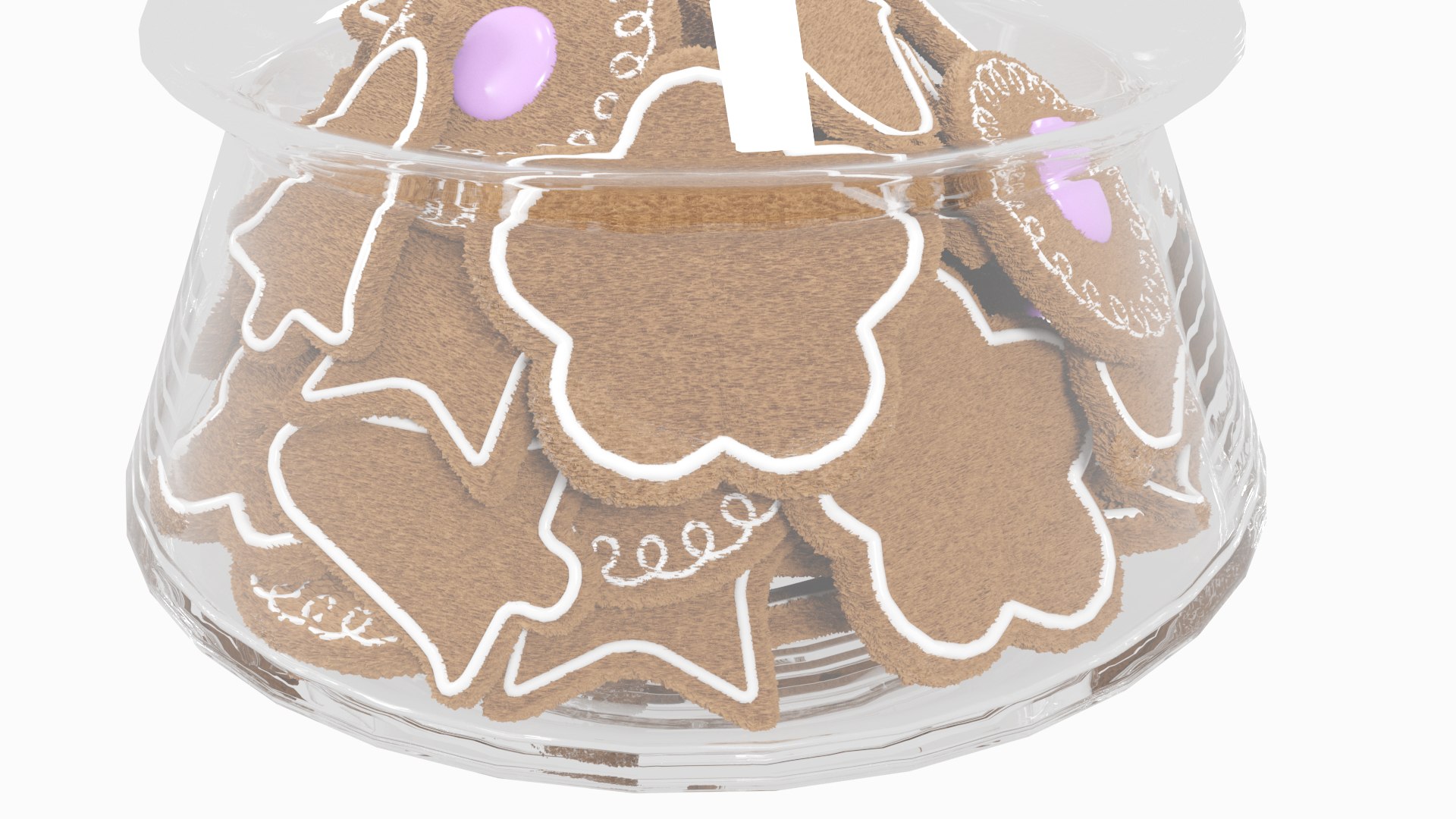 Christmas Tree - Box With Cookies 3D Model - TurboSquid 2022211