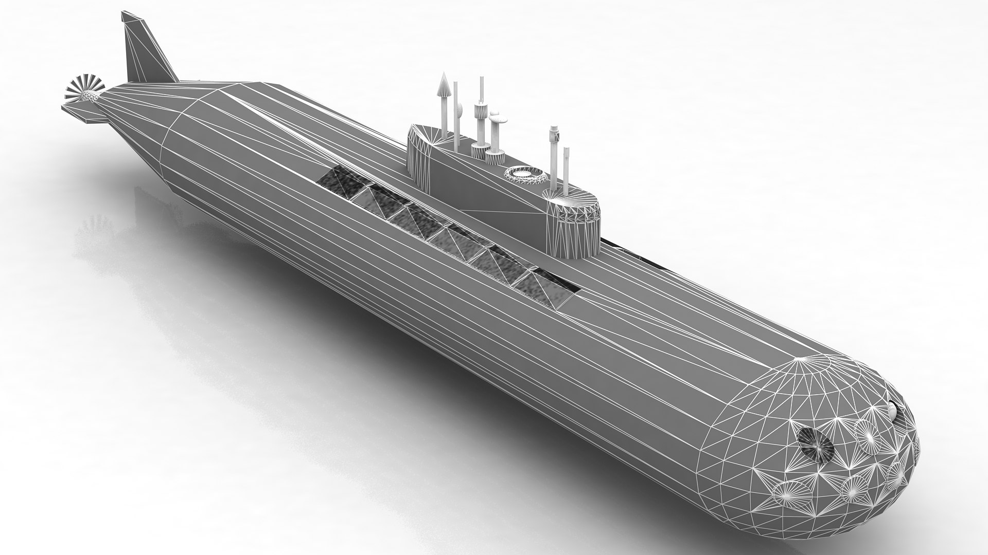 Oscar-class Submarine model - TurboSquid 1928597