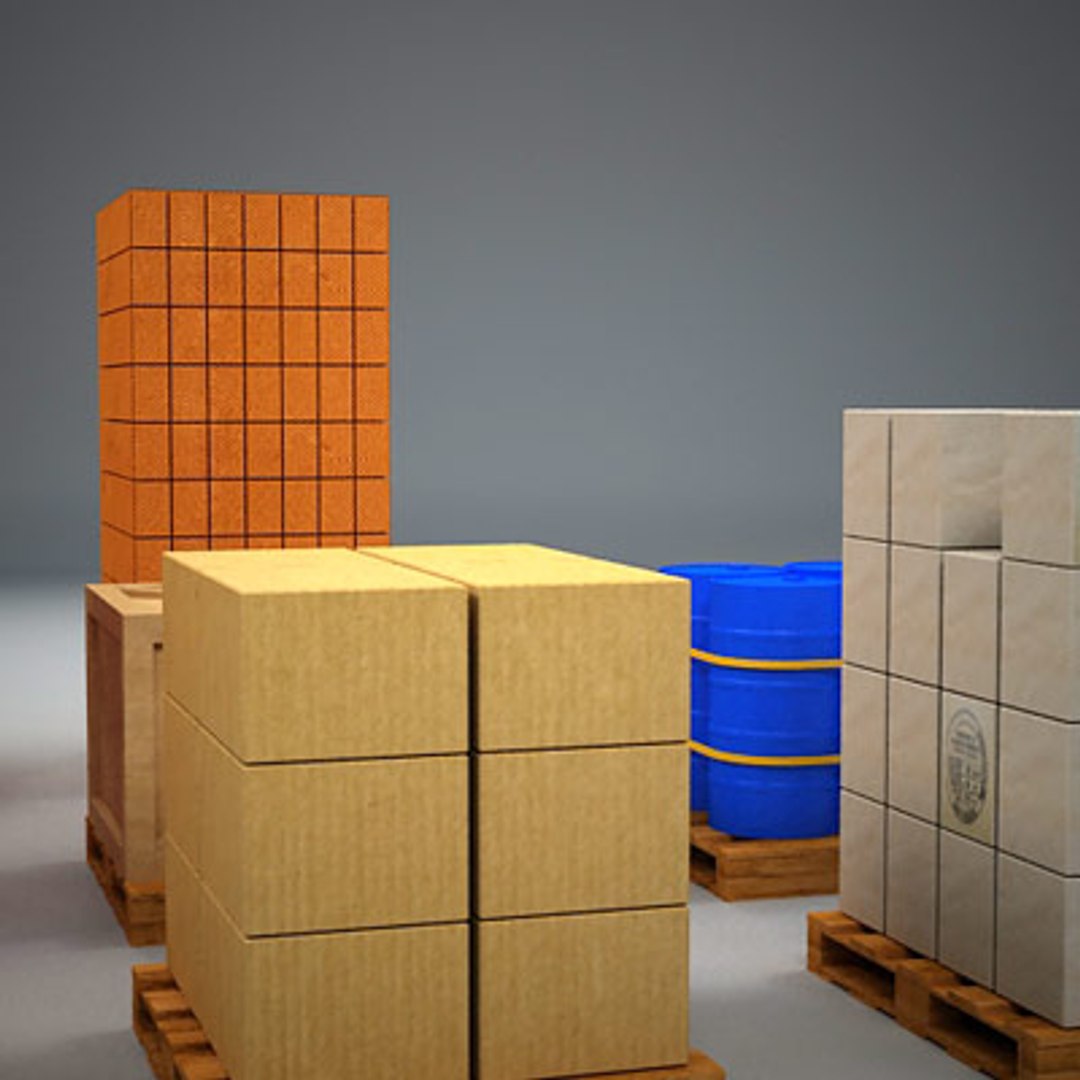 Storage Elements 3d Model