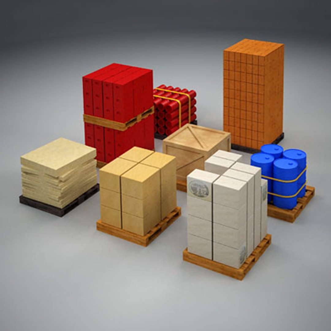 Storage Elements 3d Model