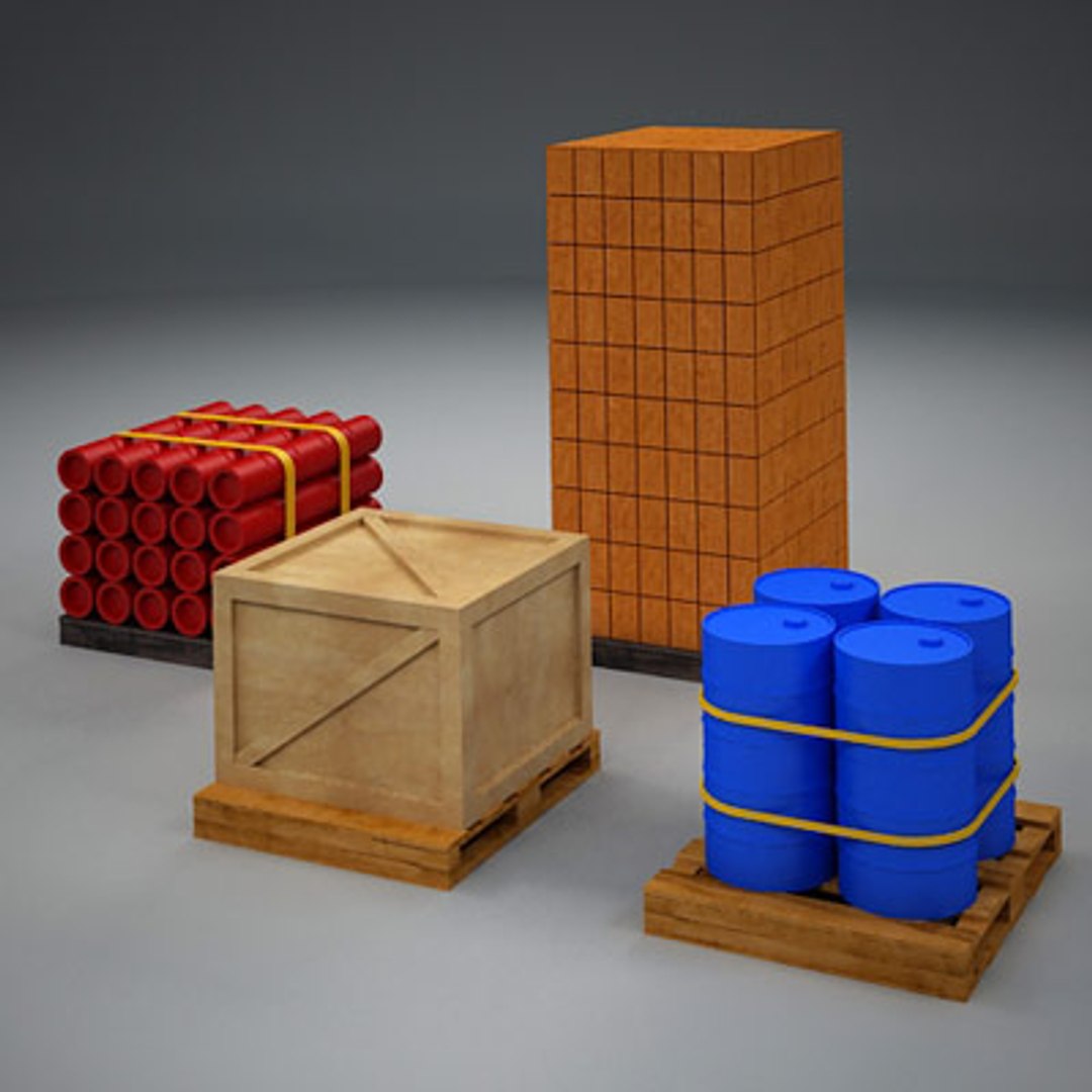 Storage Elements 3d Model