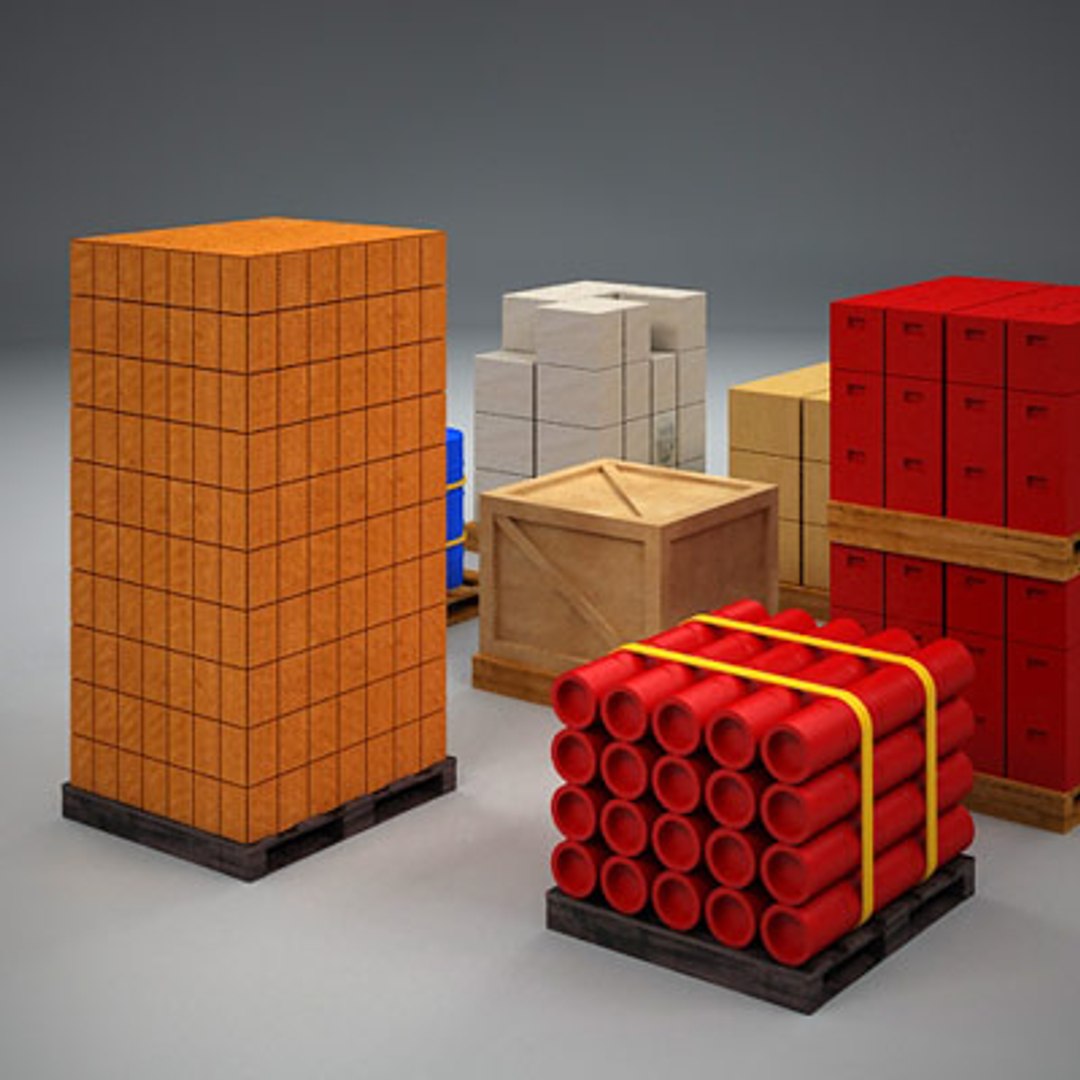 Storage Elements 3d Model