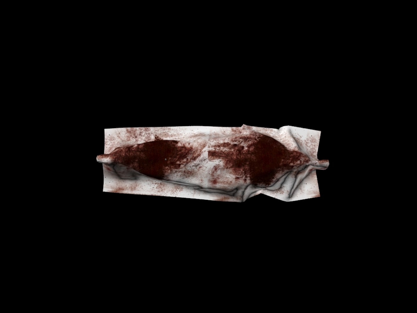 3dsmax Dead Body Covered Bloody