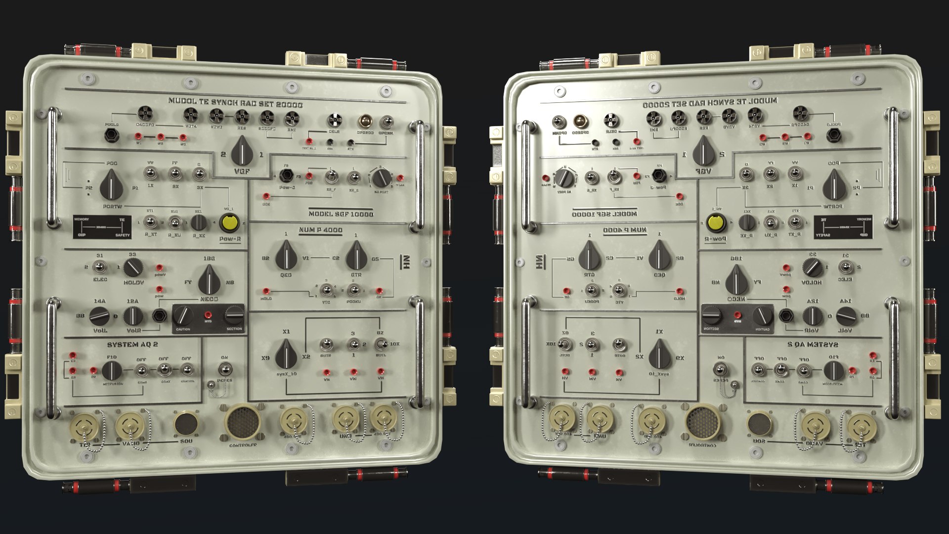 3D Control Panel Pack 3 Model - TurboSquid 1931646