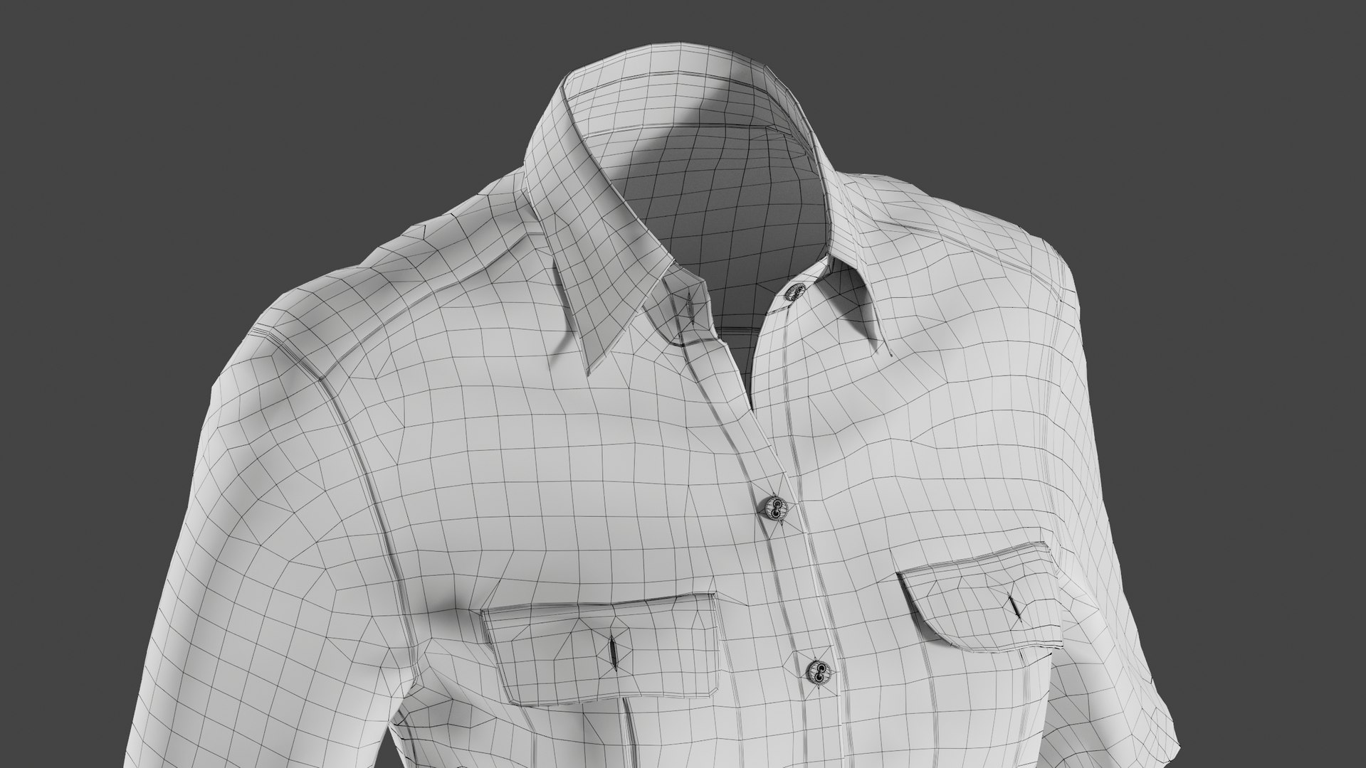 3D model realistic women s shirt - TurboSquid 1601117