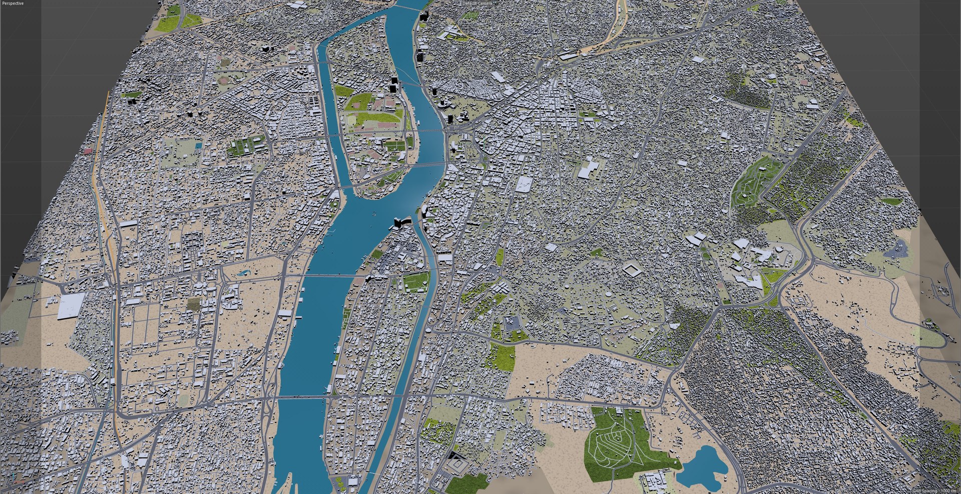 Cairo Downtown Egypt 3D Model - TurboSquid 1988725