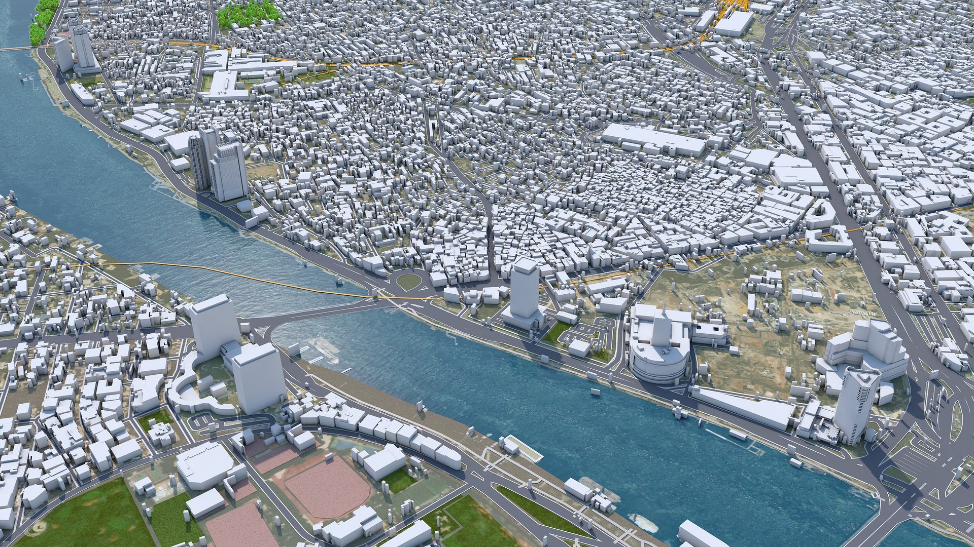 Cairo Downtown Egypt 3D Model - TurboSquid 1988725