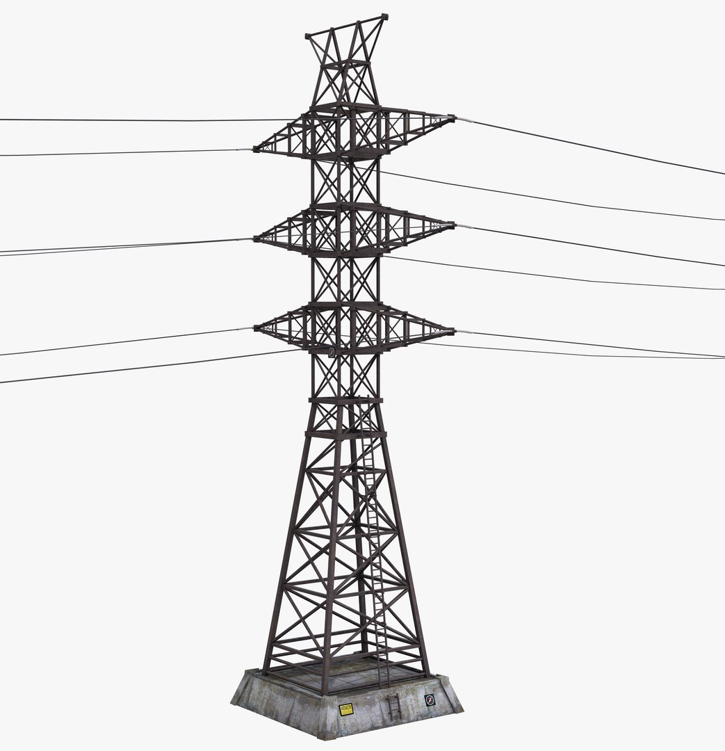 3D Model Tower Electric - TurboSquid 1658678