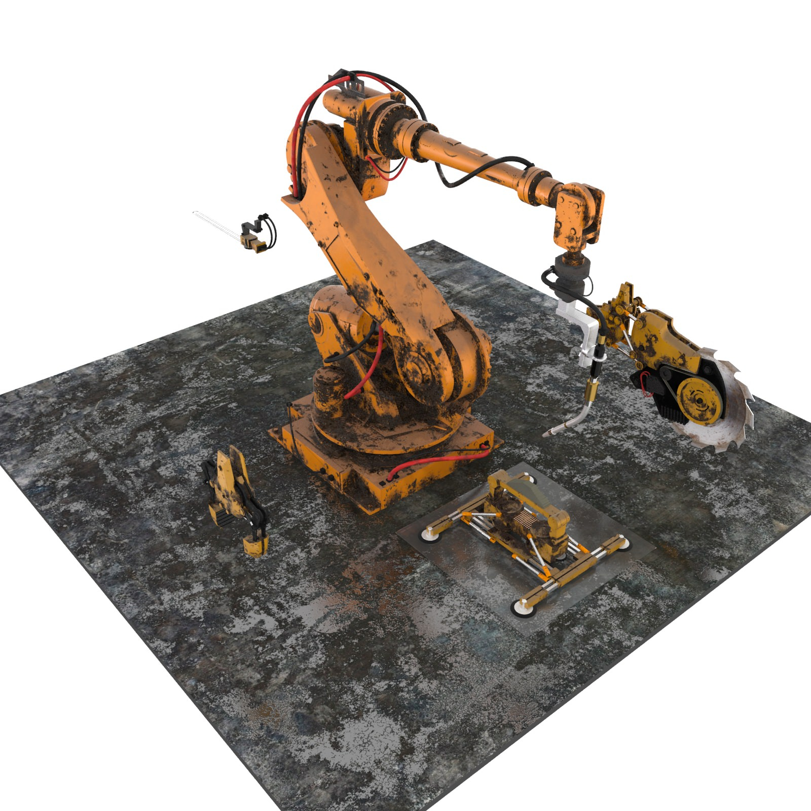 3D old manipulators - TurboSquid 1290255