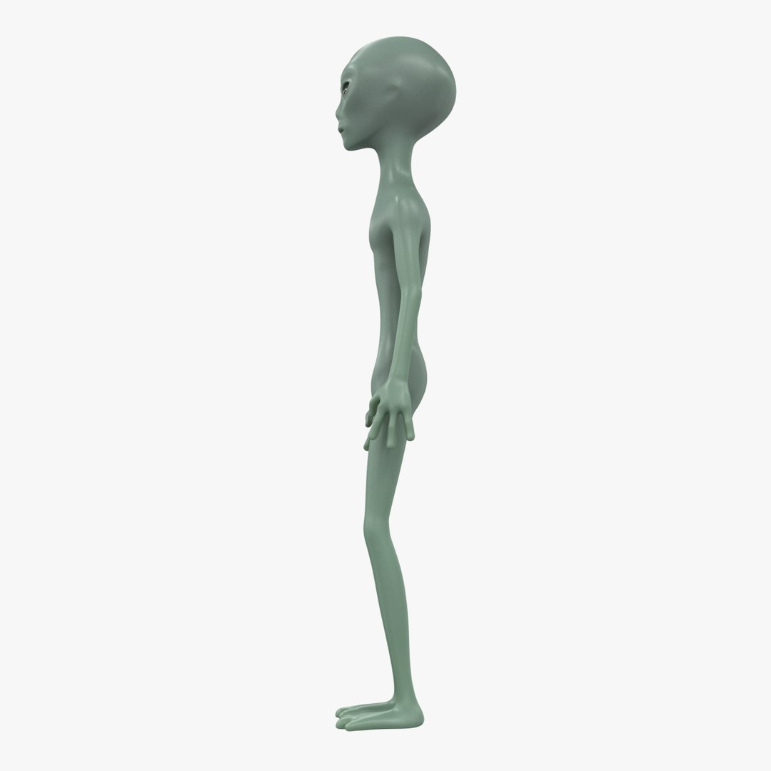 3d Model Alien Character