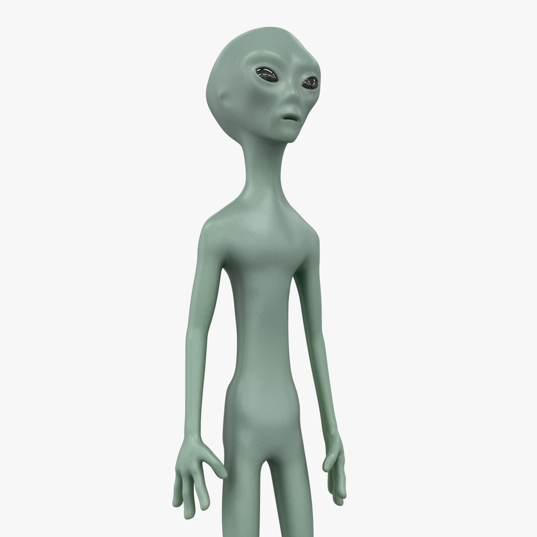 3d Model Alien Character