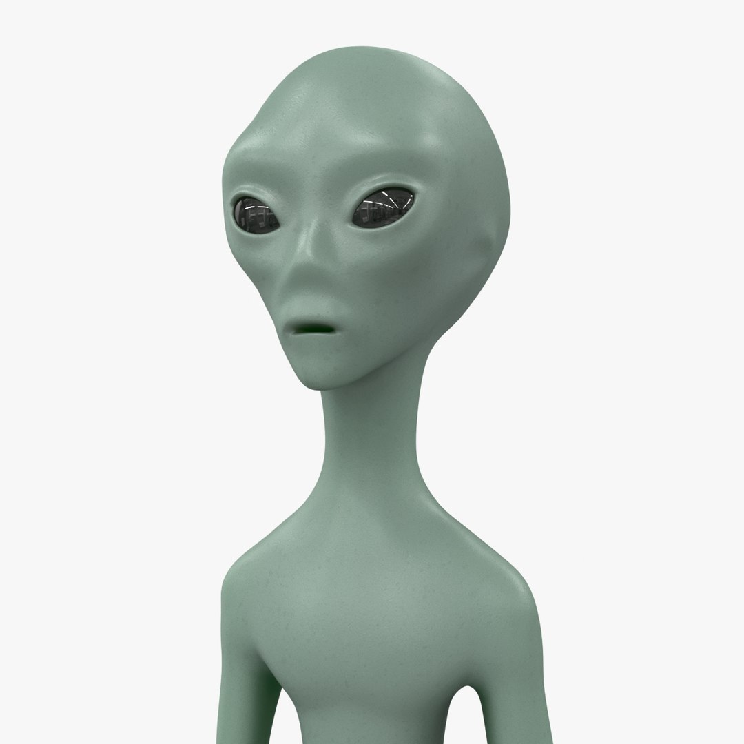3d Model Alien Character