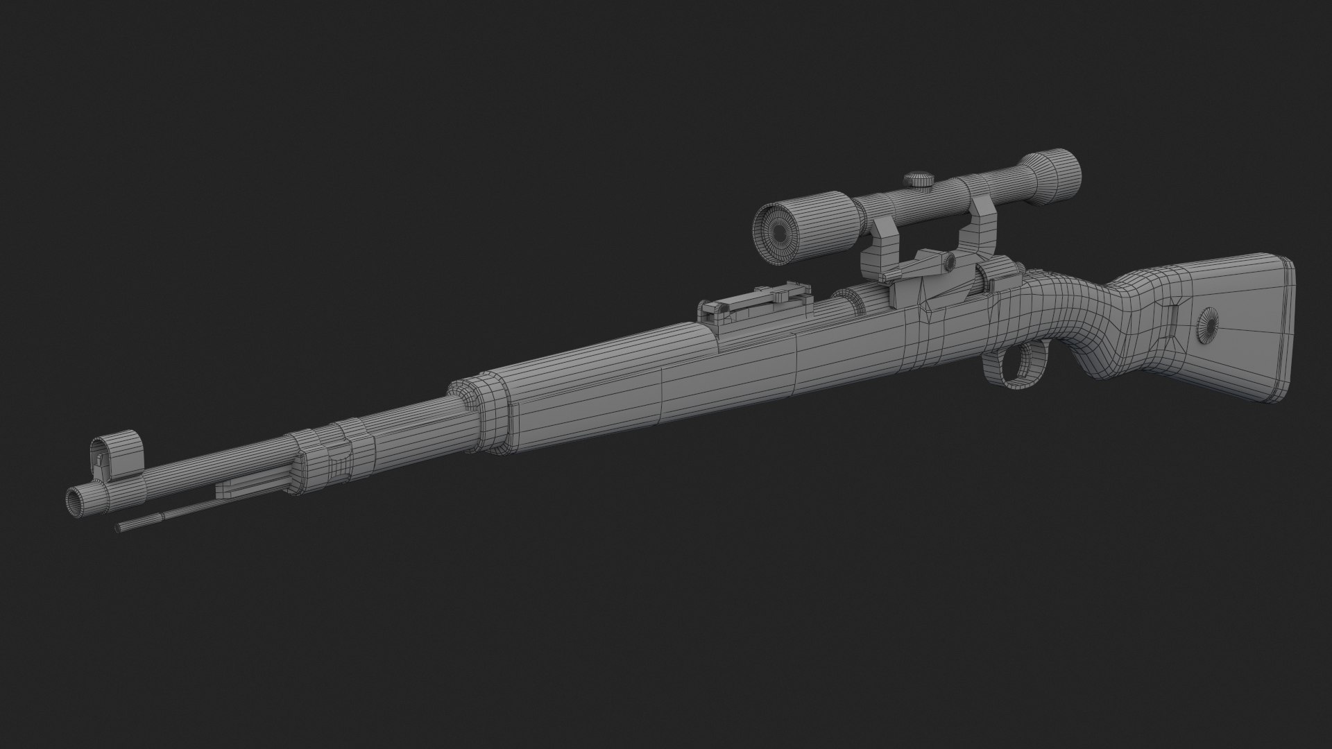 3D Mauser Karabiner 98k Model - TurboSquid 1812085