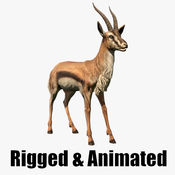 animated antelope3Dモデル - TurboSquid 1924716