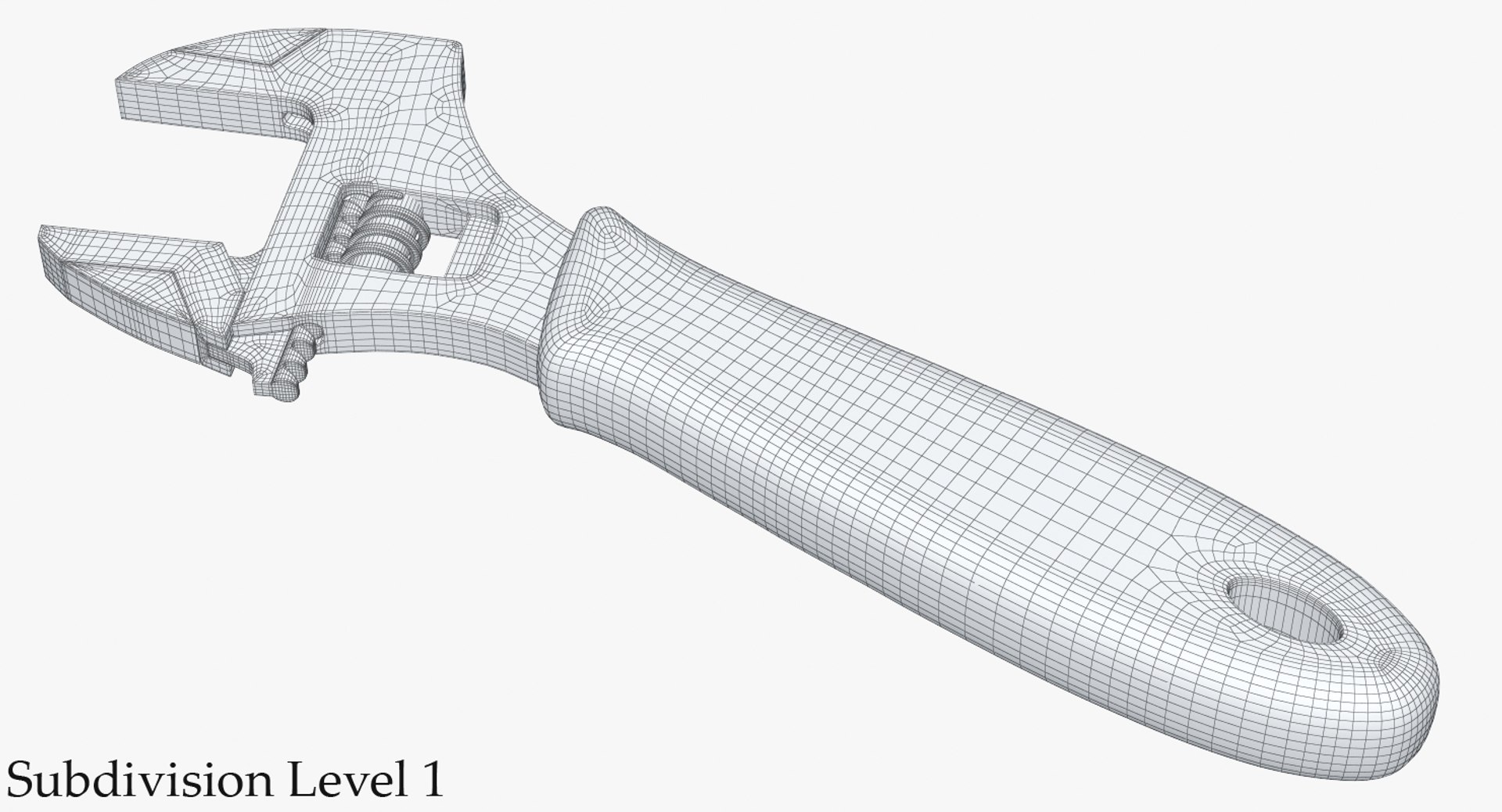 Adjustable Wrench Stanley 3D Model - TurboSquid 1275975