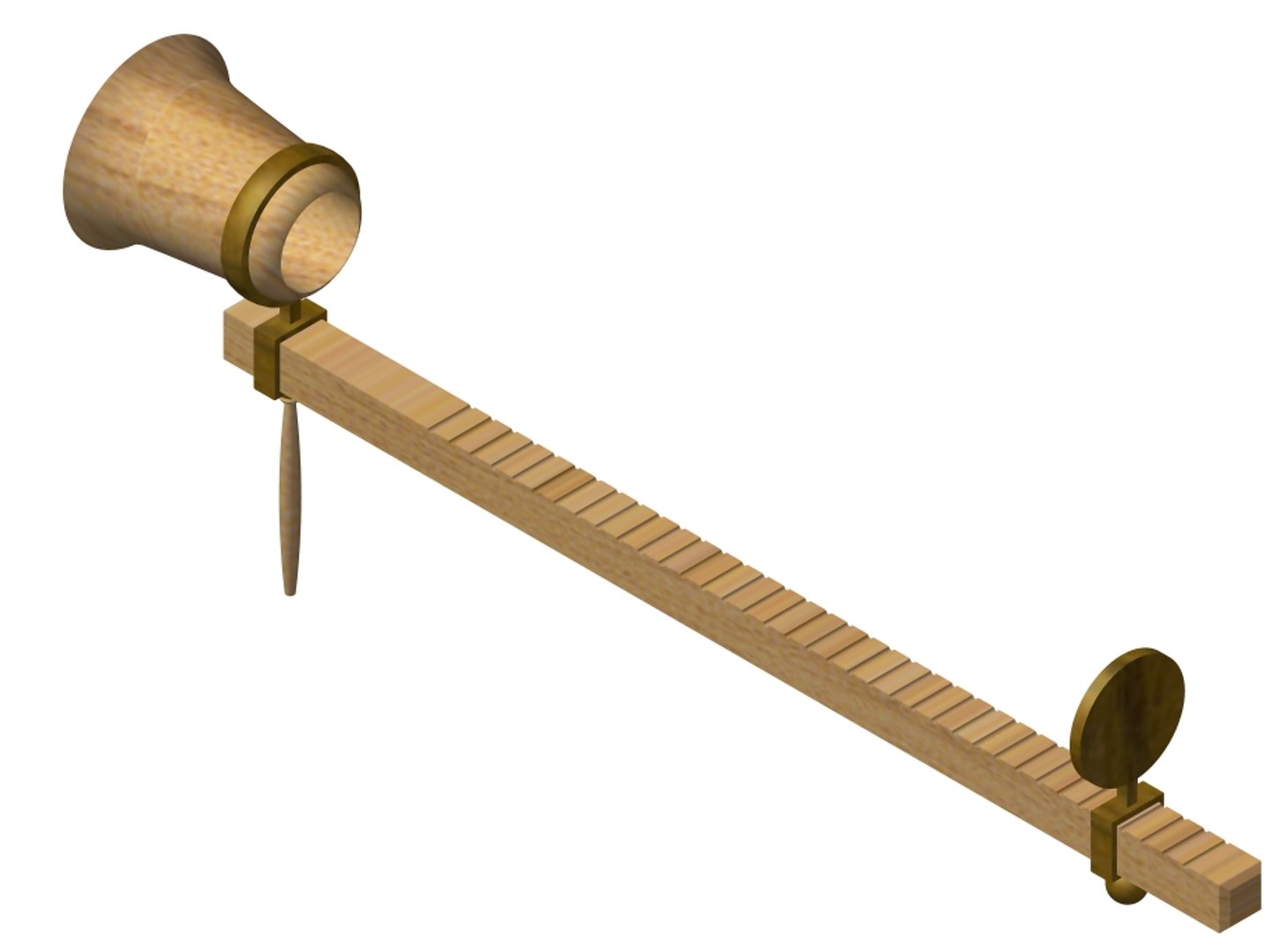 3d 3ds Antique Optometer