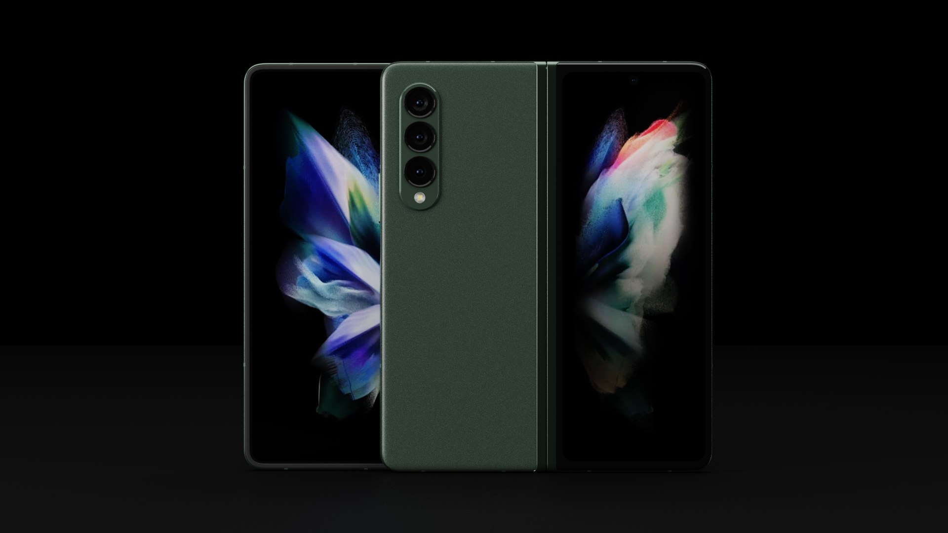 3D Samsung Galaxy Z Fold 3 In All Official Colors - TurboSquid 1773606
