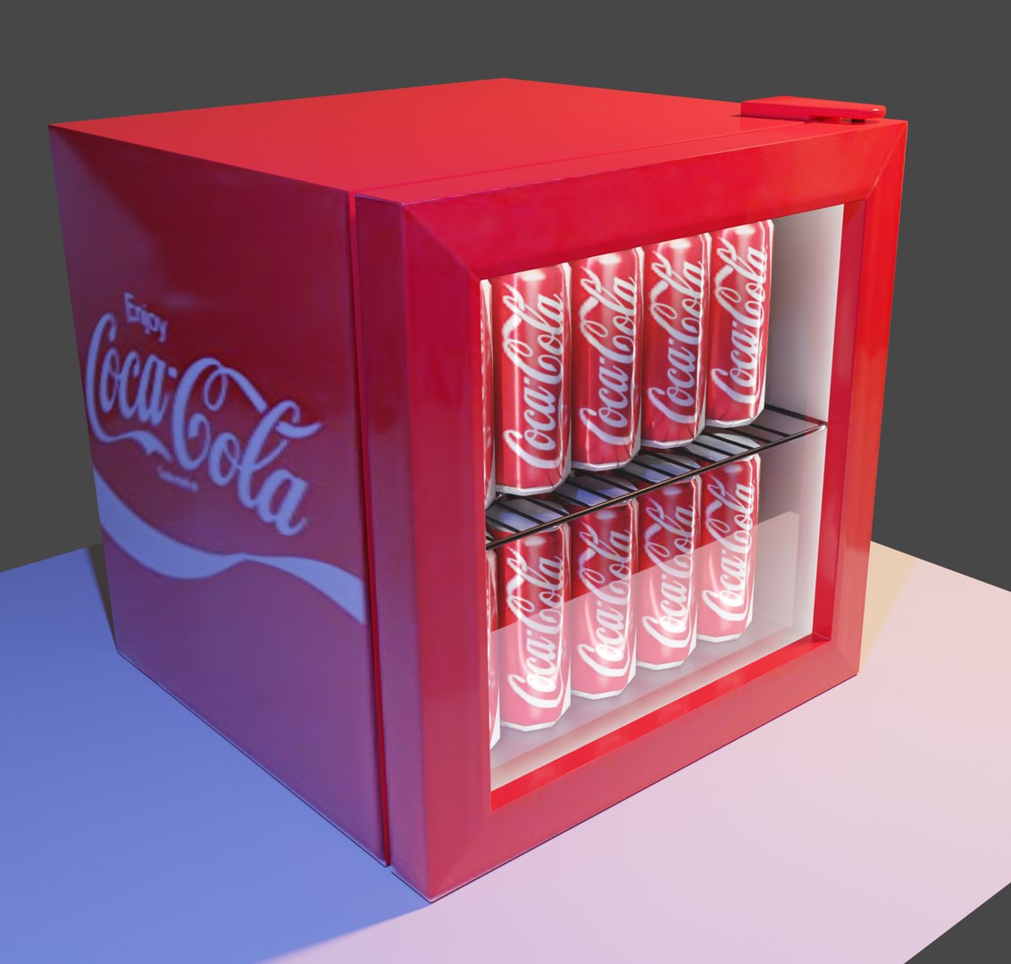 Coca Cola Vendor 3D Model - TurboSquid 1544113