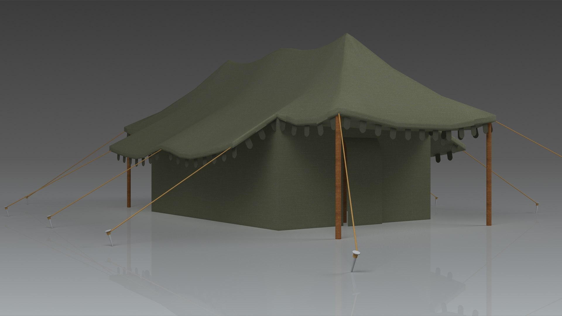 Tent 3D Model - TurboSquid 2165465