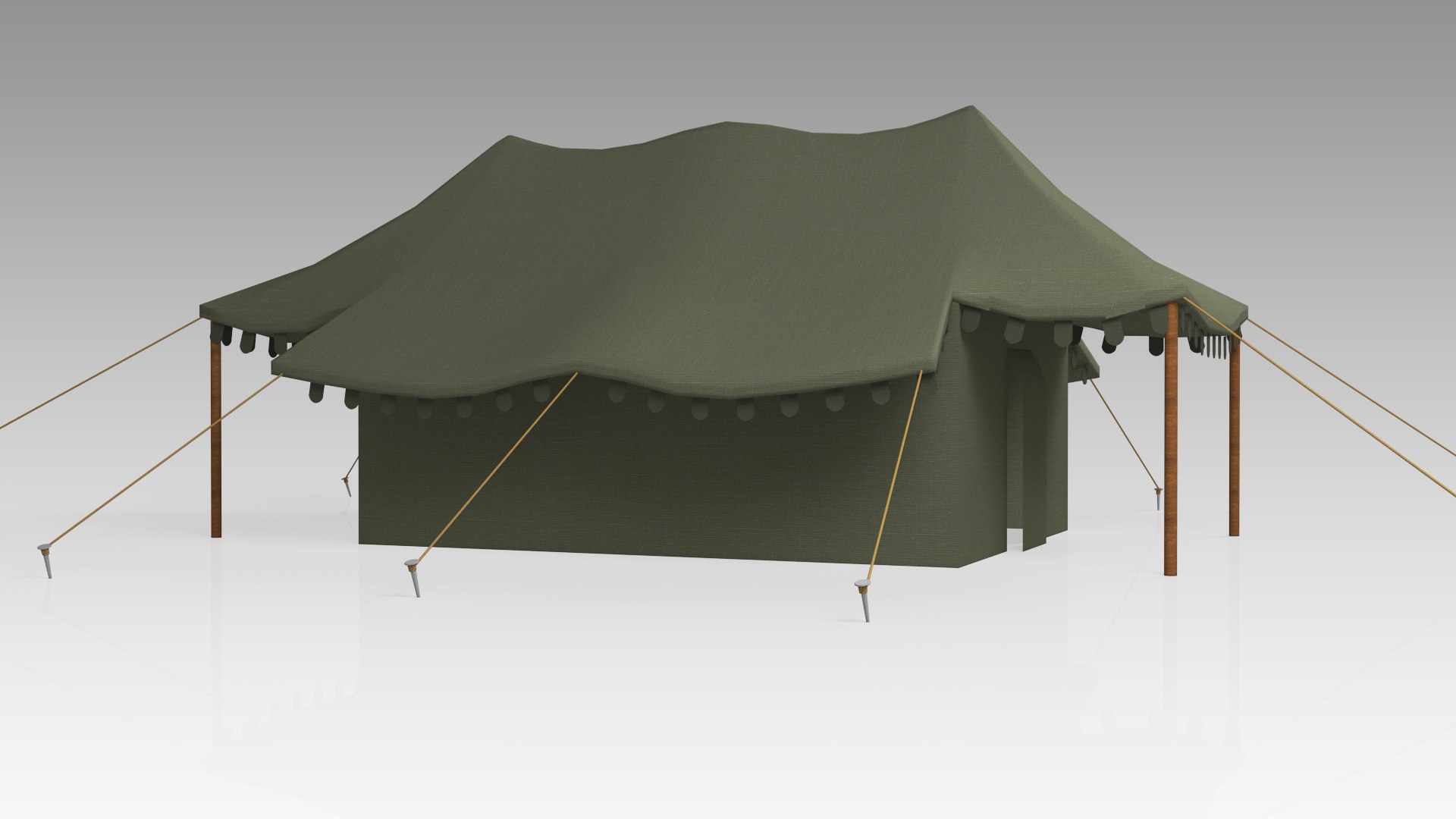 Tent 3D Model - TurboSquid 2165465