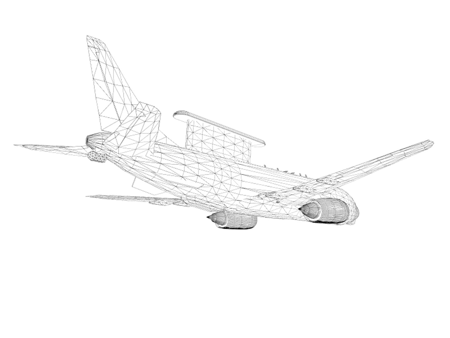 Warning airplanes aircraft 3D model - TurboSquid 1303236