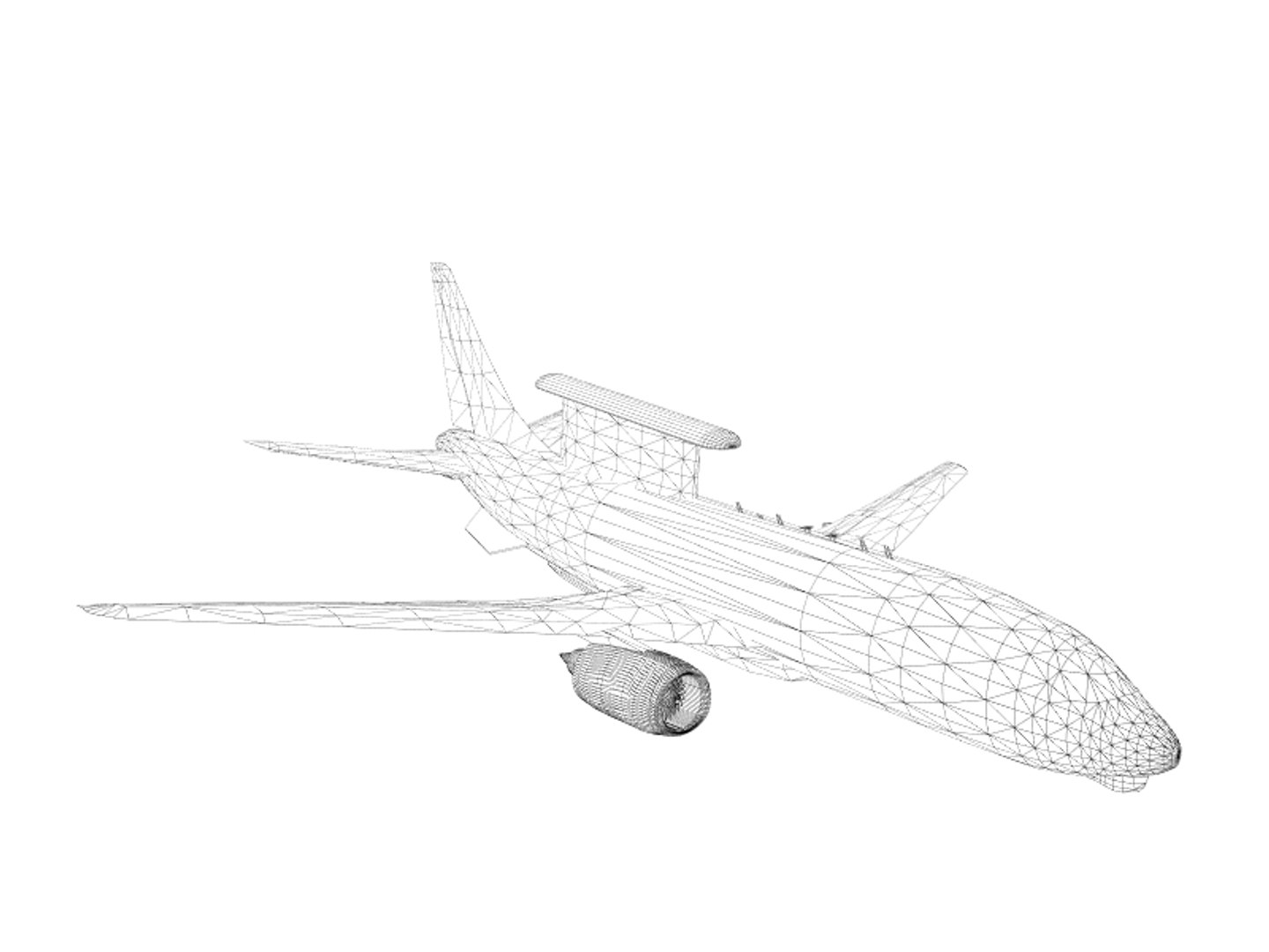 Warning airplanes aircraft 3D model - TurboSquid 1303236