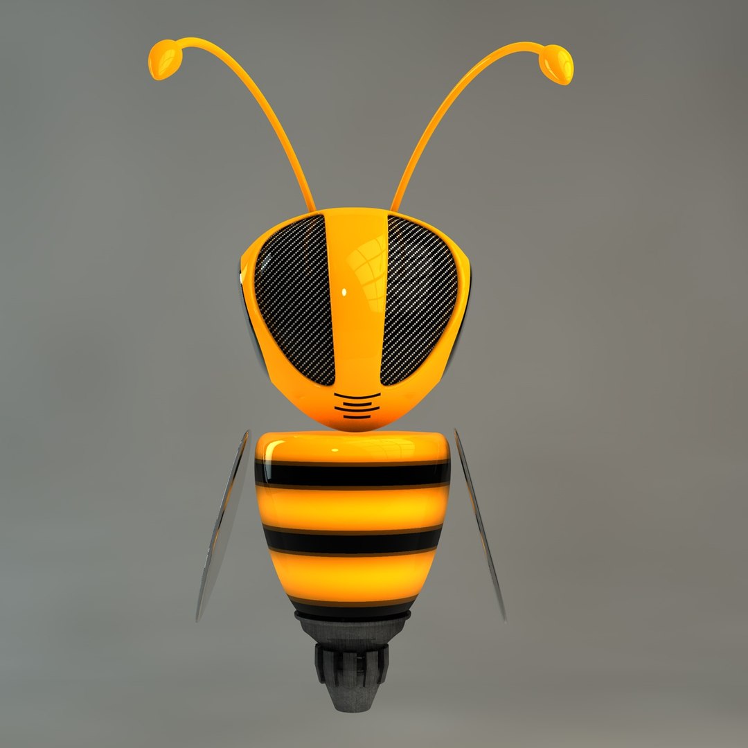 C4d Robotic Bee