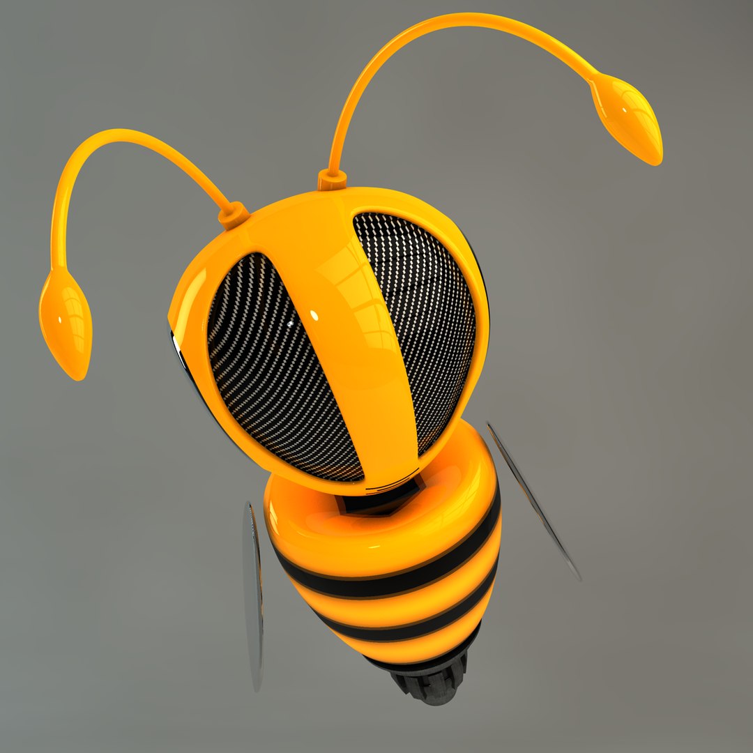 C4d Robotic Bee