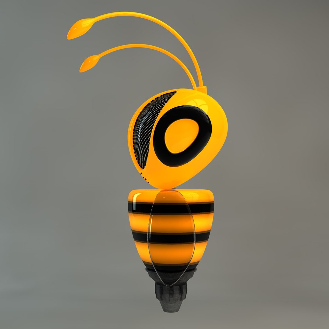 C4d Robotic Bee