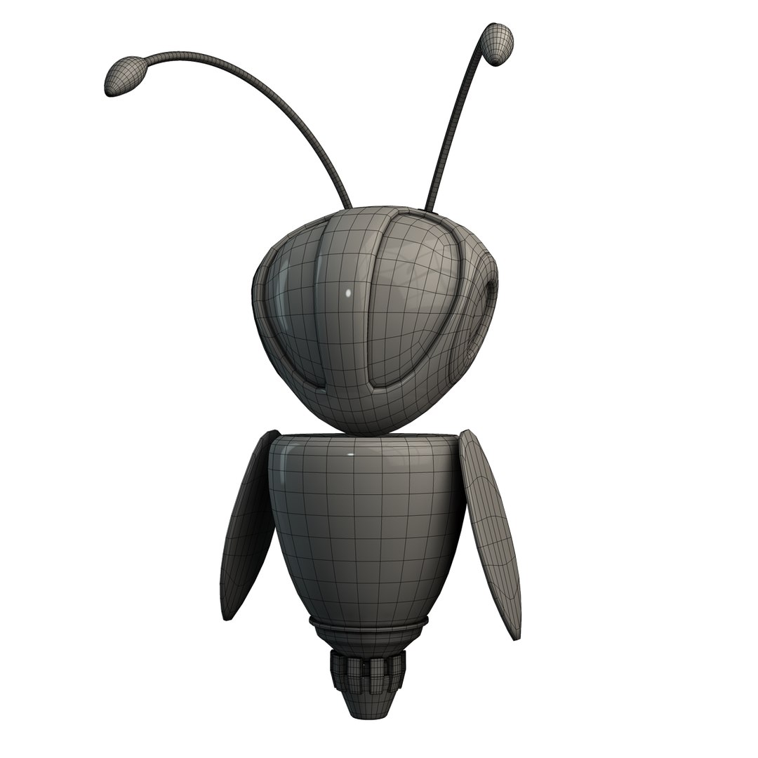 C4d Robotic Bee