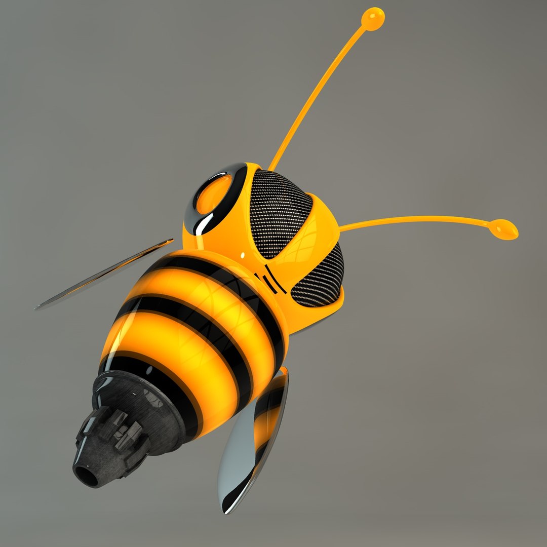 C4d Robotic Bee
