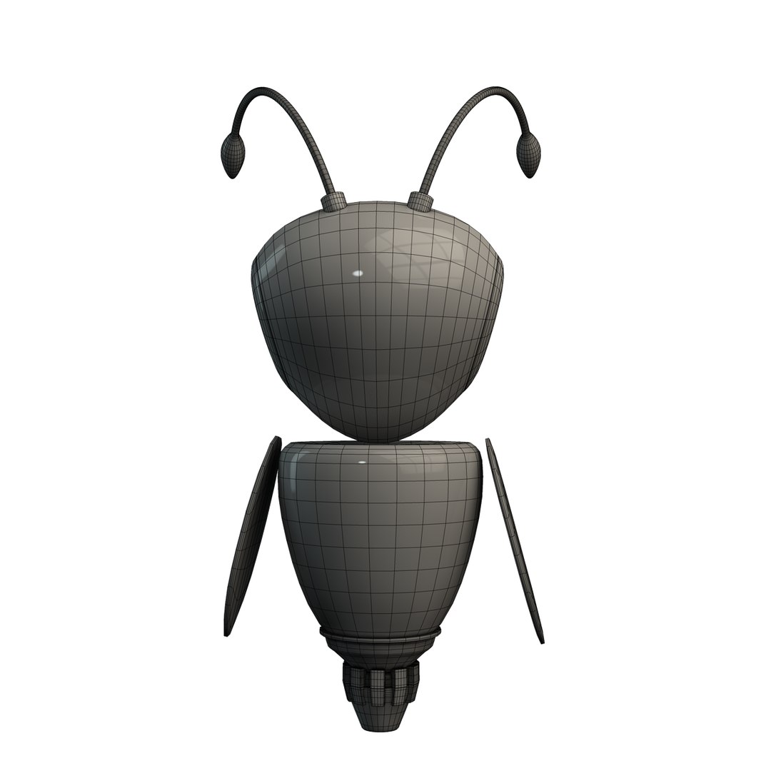 C4d Robotic Bee