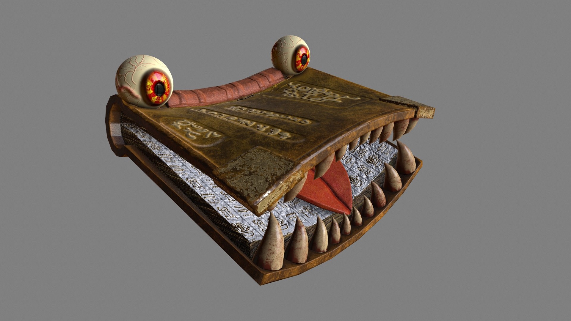 Toothy book 3D model - TurboSquid 1421781
