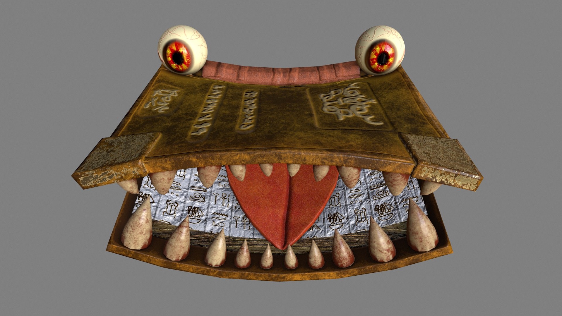 Toothy book 3D model - TurboSquid 1421781