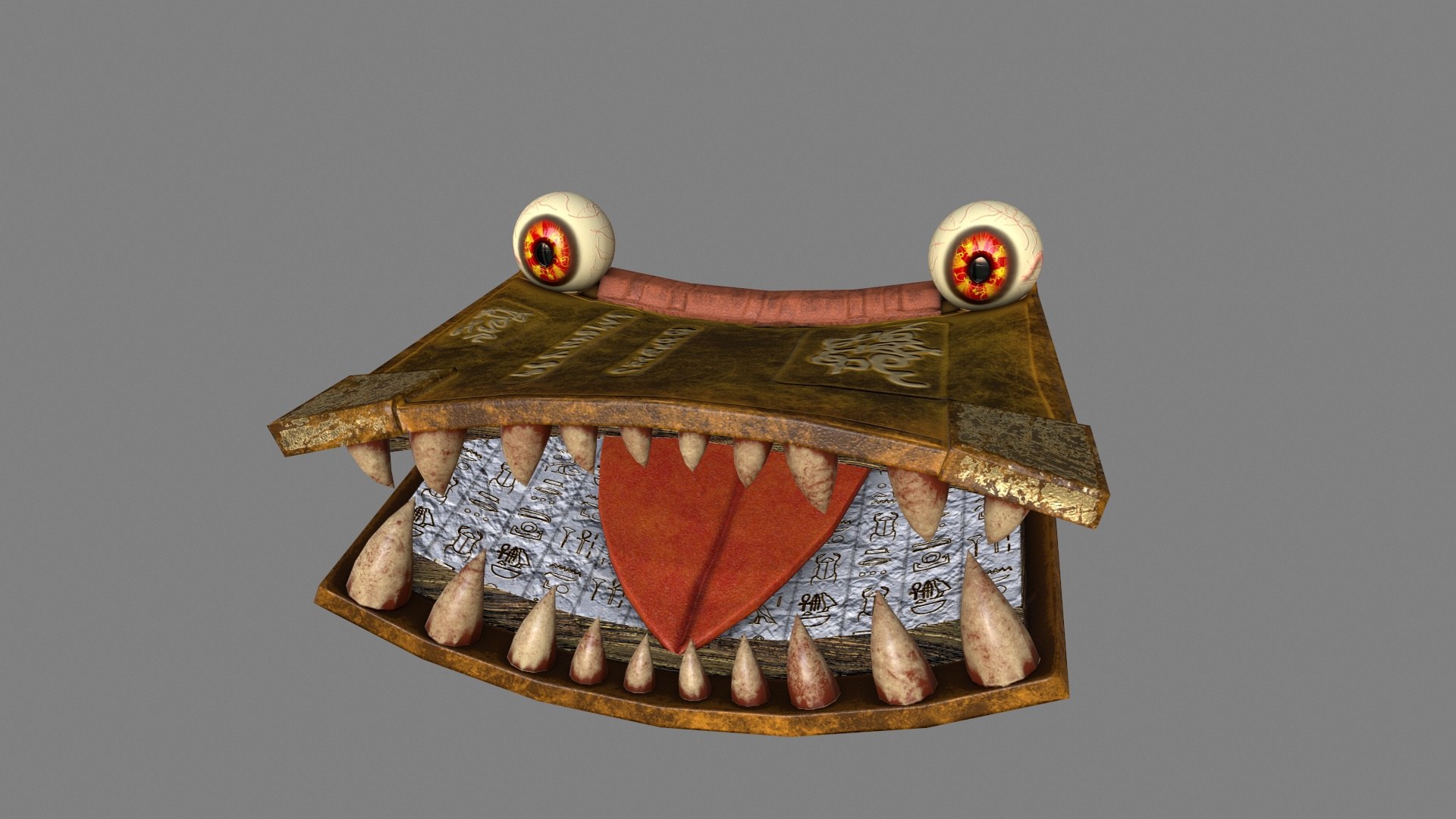 Toothy book 3D model - TurboSquid 1421781