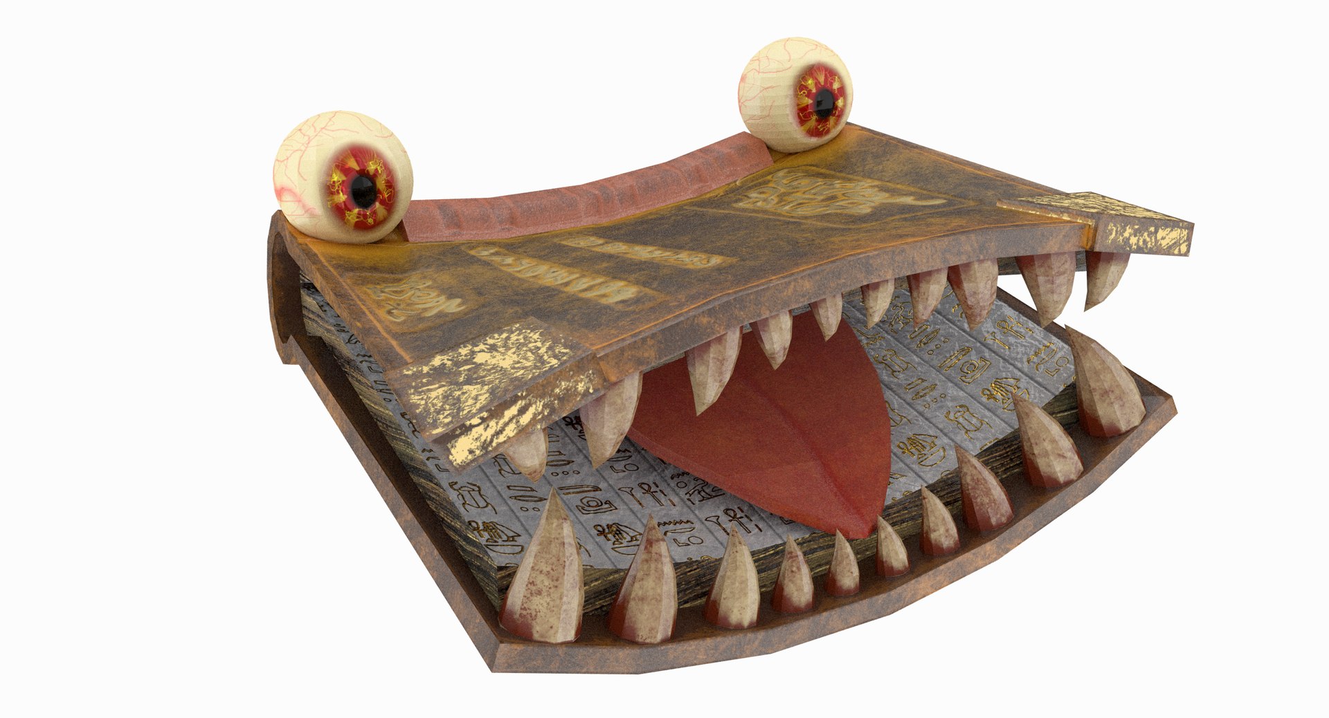 Toothy book 3D model - TurboSquid 1421781