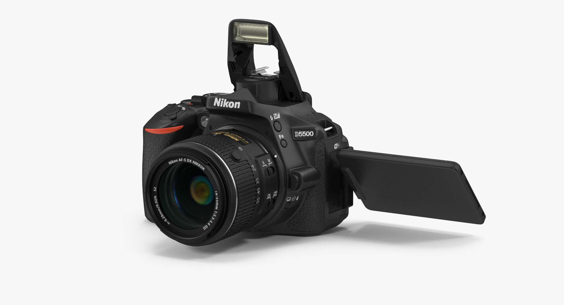 Nikon D5500 3d Model
