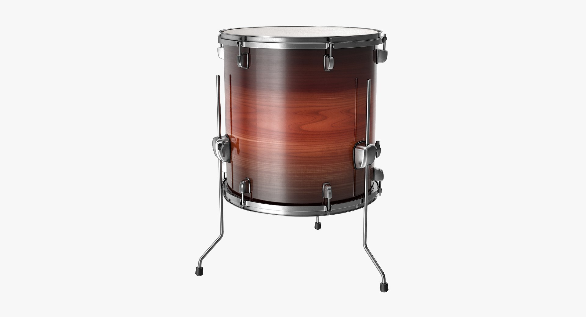Floor Tom 3D Model - TurboSquid 1508289