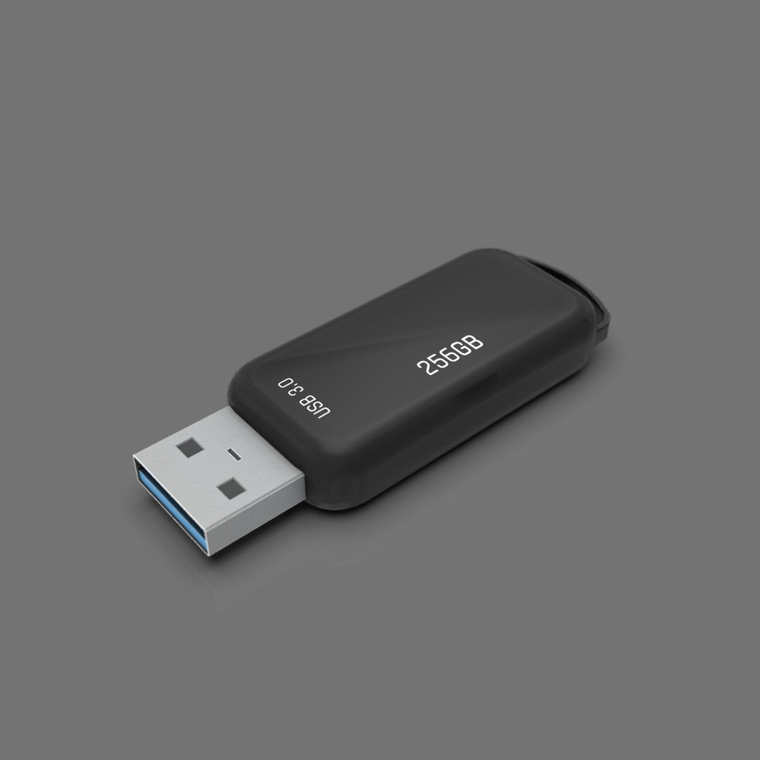 3D Pen Drive - TurboSquid 2120255