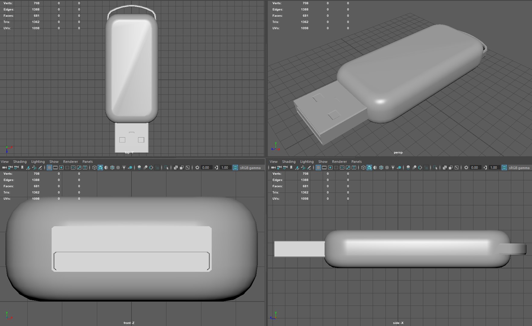 3D Pen Drive - TurboSquid 2120255